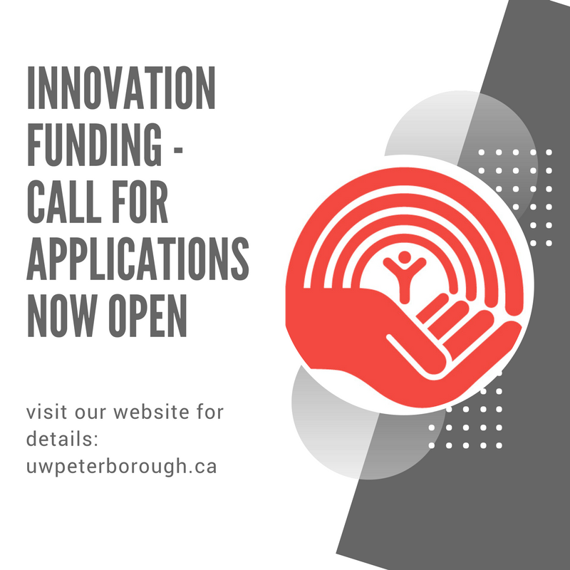 Innovation Funding - Call for applications! - United Way Peterborough ...